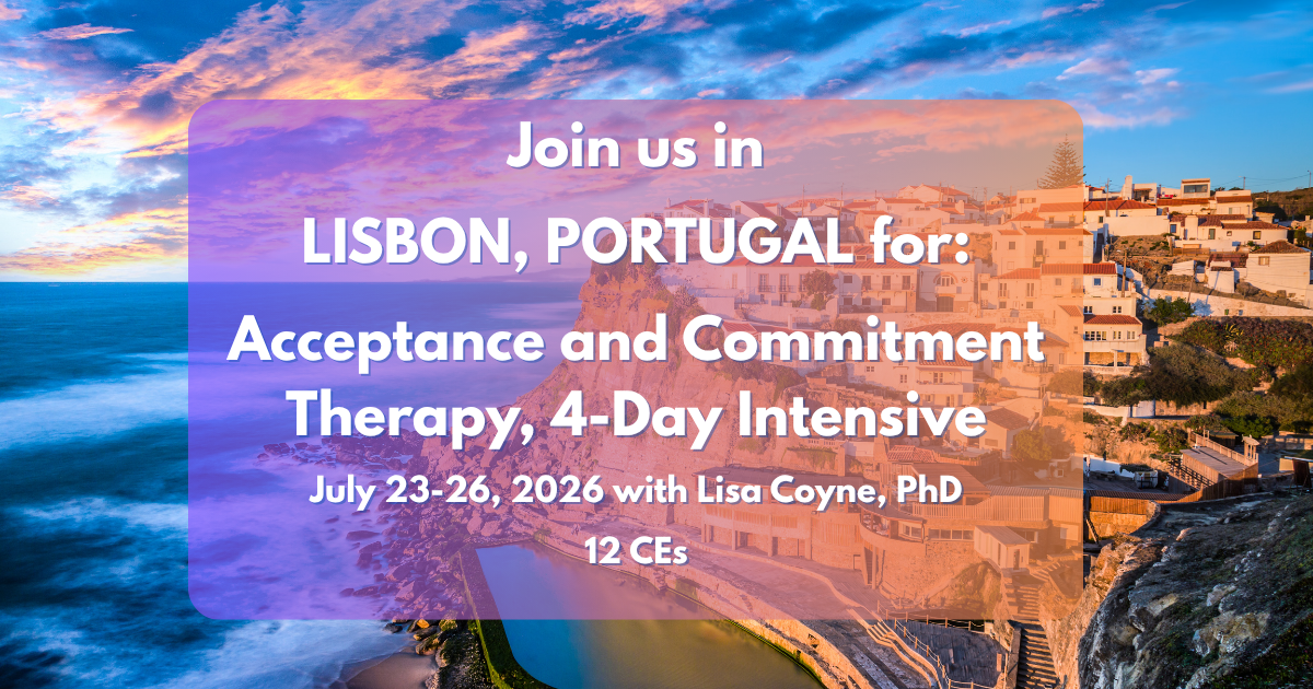 Acceptance and Commitment Therapy with Lisa Coyne