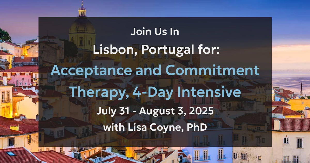 Acceptance and Commitment Therapy with Lisa Coyne